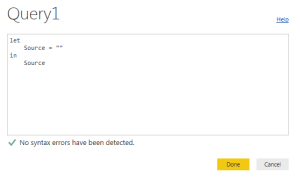 Query Editor – Editing M Code – PowerBI.tips