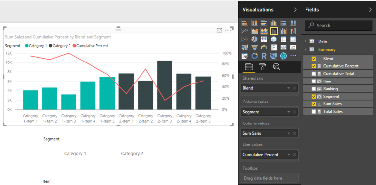 Pareto Charting in PowerBI – PowerBI.tips