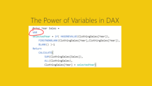 Using Variables within DAX – PowerBI.tips