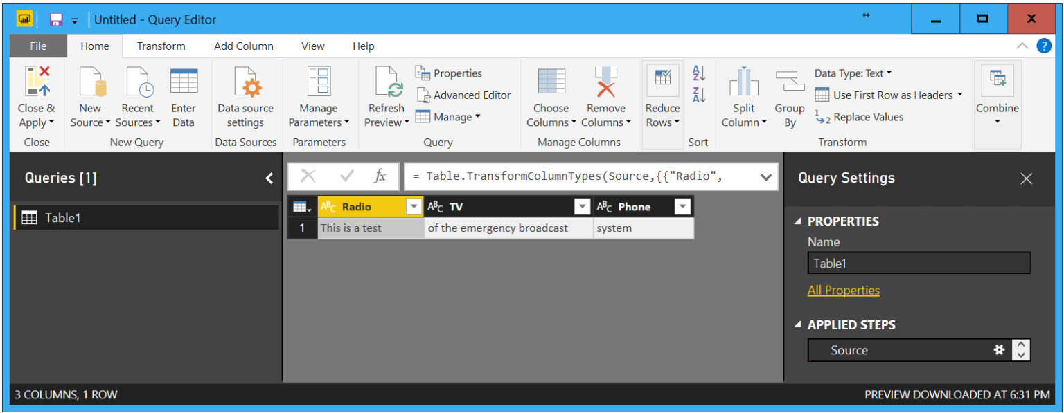 Power BI Connections: Import – PowerBI.tips
