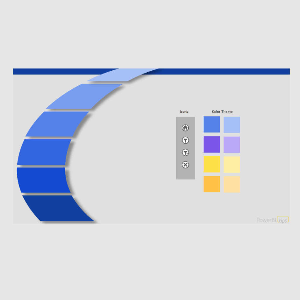 The Bend – Blue Pallet – PowerBI.tips
