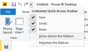 Quick Access Toolbar for the Win – PowerBI.tips
