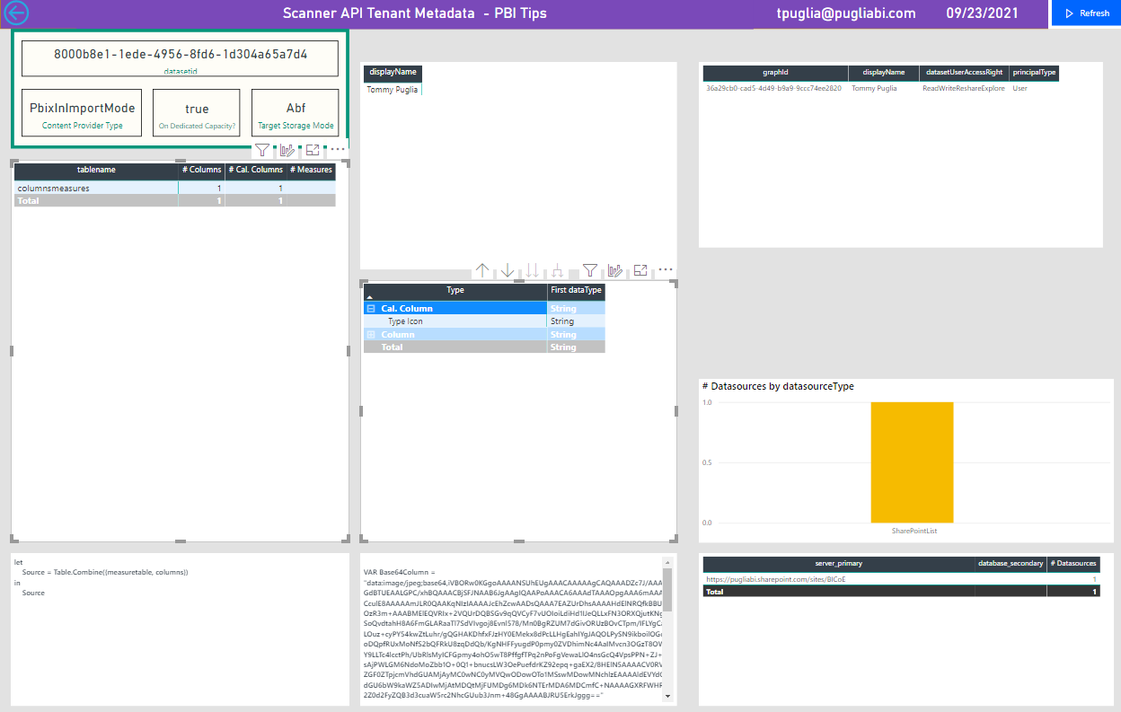 Using The Power Bi Scanner Api To Manage Tenants Entire Metadata Powerbitips